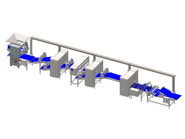 Línea de producción de pan plano | ZLINE | ETW International